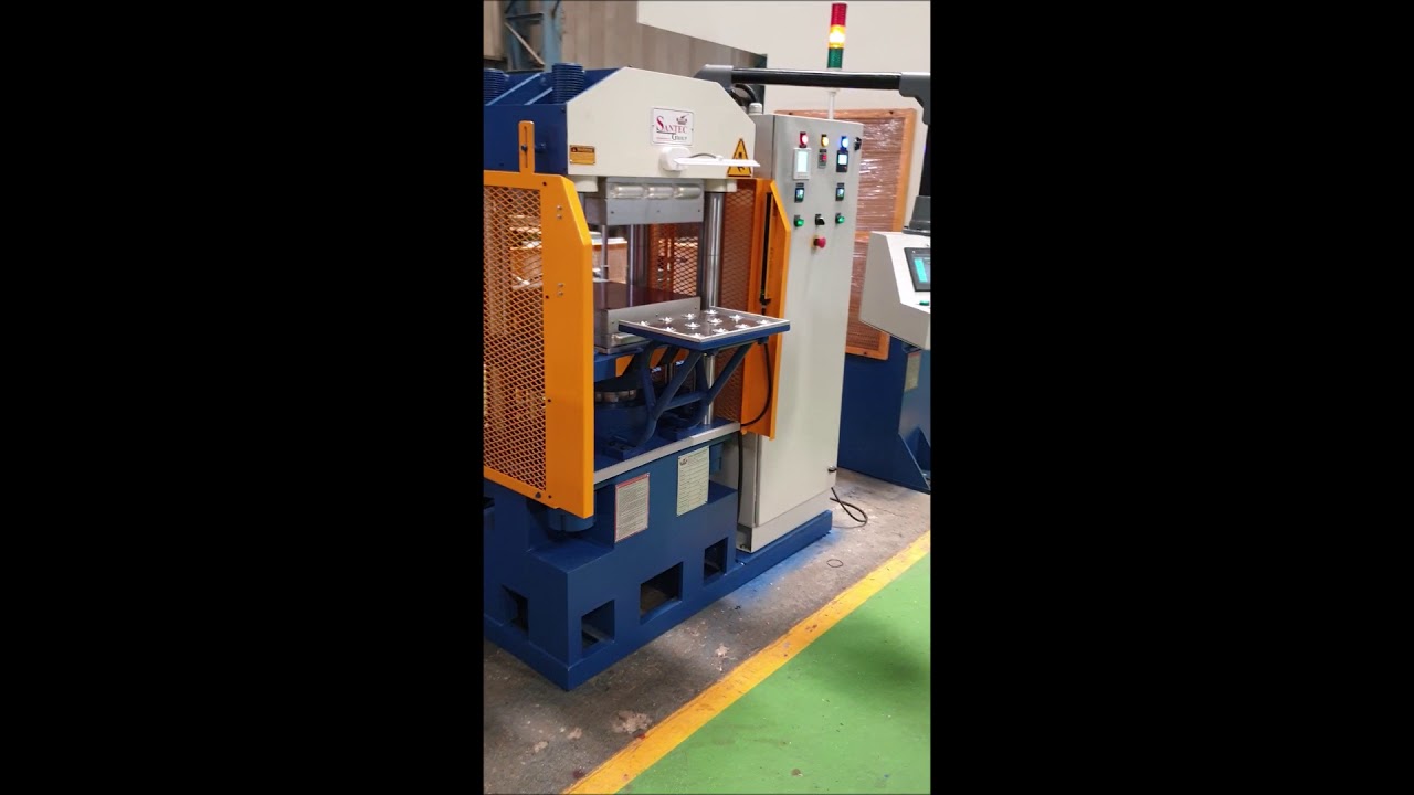 Laboratory type Compression Molding Press - 30 Tons by SANTEC GROUP ...