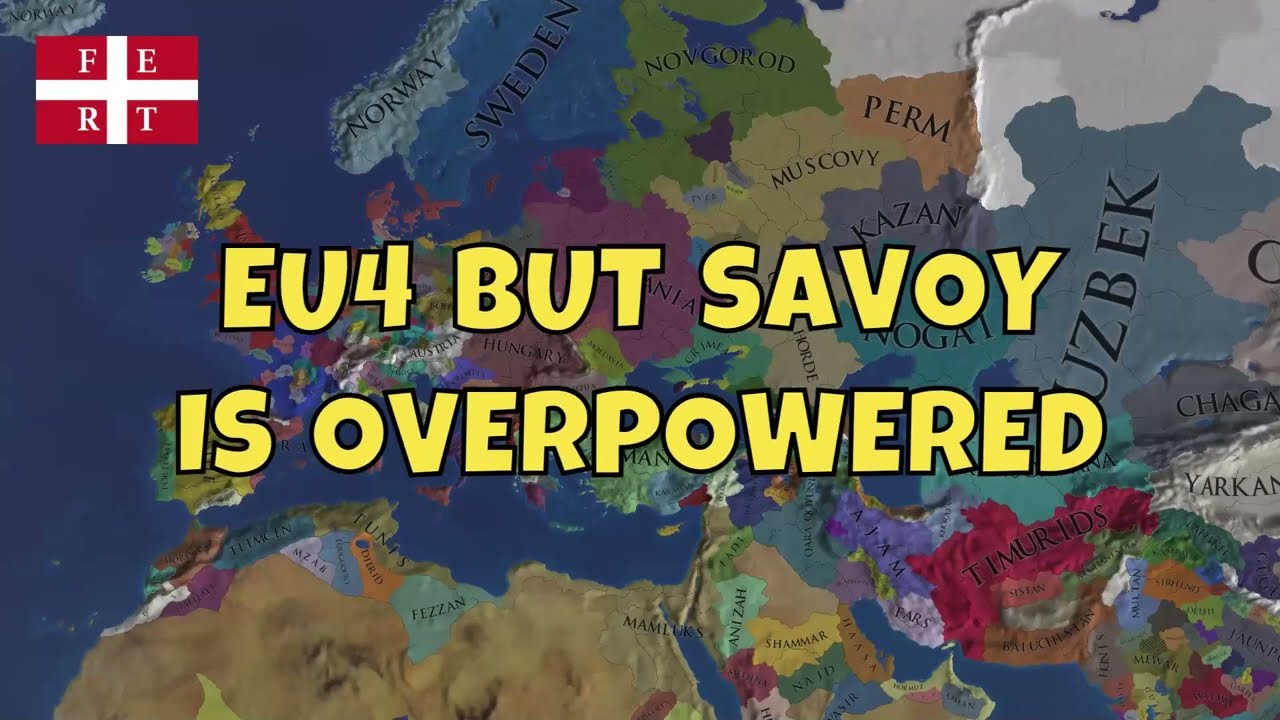 EU4 but Savoy is overpowered | AI formed Italy - AI Only Timelapse ...