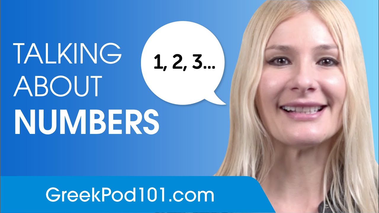 Talking About Numbers in Greek - Greek Conversational Phrases - YouTube