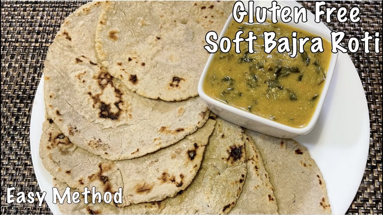 Easy & Soft Bajra Roti - Tips & Different Methods To Roll | Bajra Ki ...