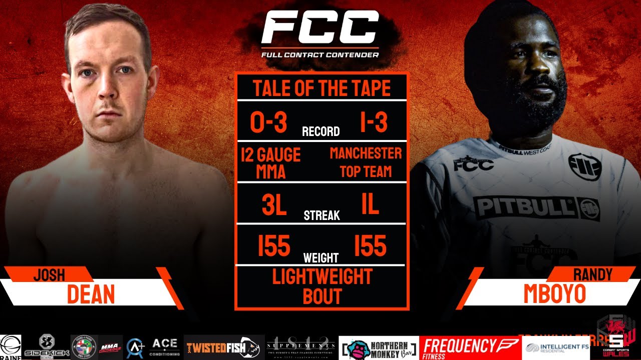FCC 30: Randy Mboyo vs Josh Dean - YouTube