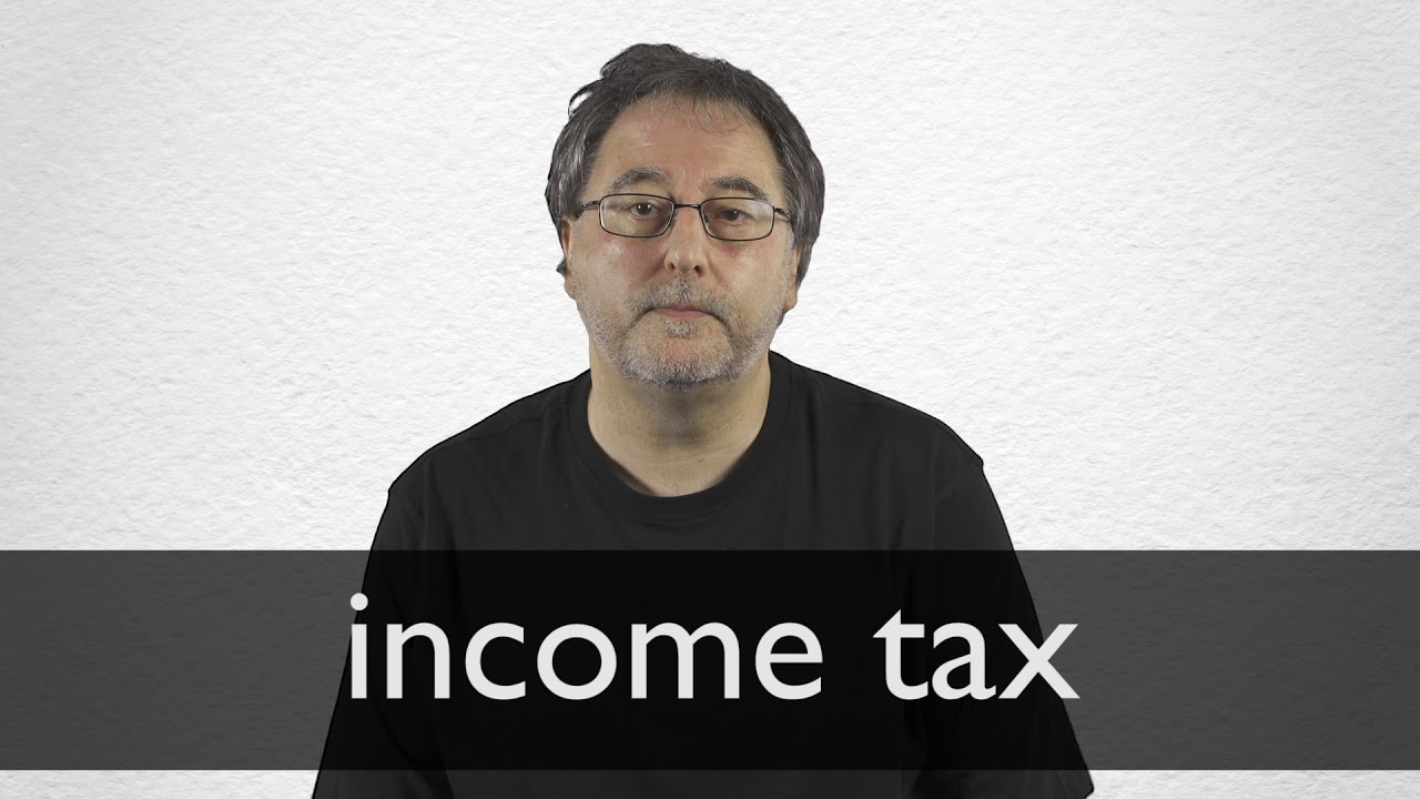 How to pronounce INCOME TAX in British English - YouTube