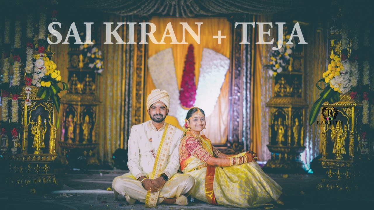 SAI KIRAN REDDY + TEJA REDDY || 4K WEDDING PROMO || RANJITH PHOTOGRAPHY ...