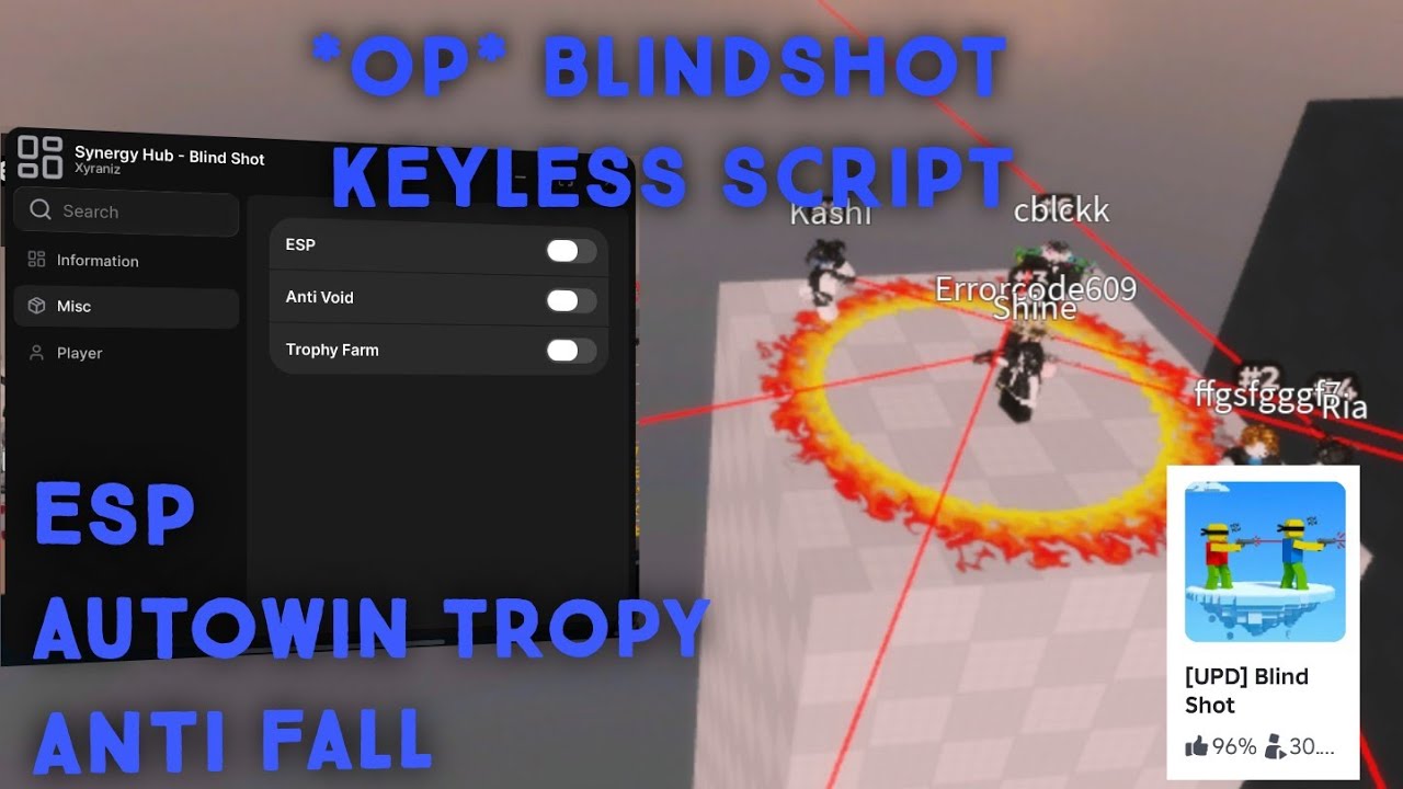 *OP* Blind Shot Script | Keyless, Esp, Anti void - YouTube