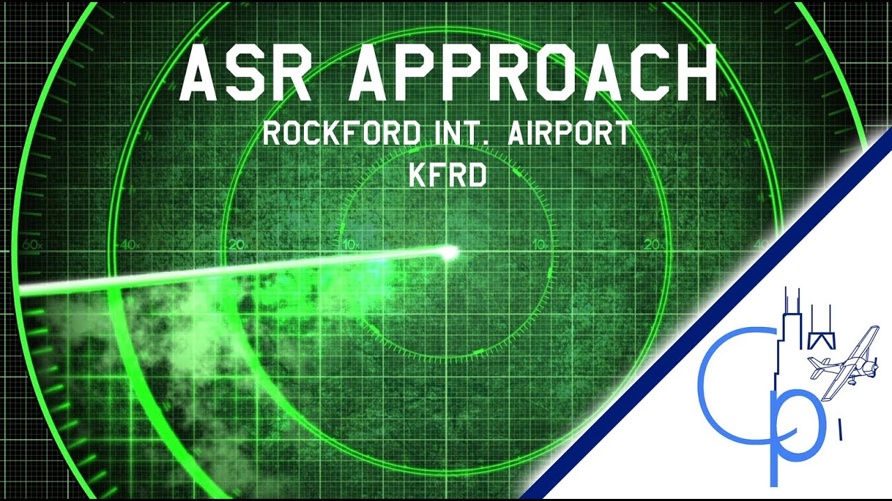 Flight: ASR Approach Into Rockford (RFD) - YouTube