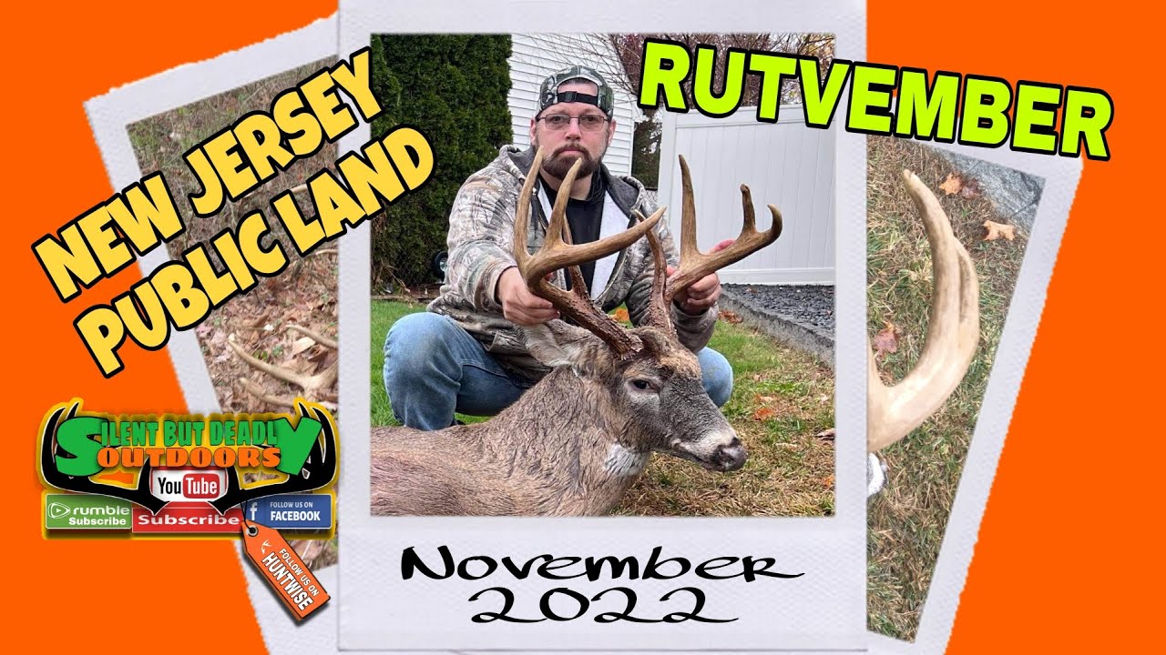 New Jersey Public Land Deer Hunt In Rutvember. - YouTube