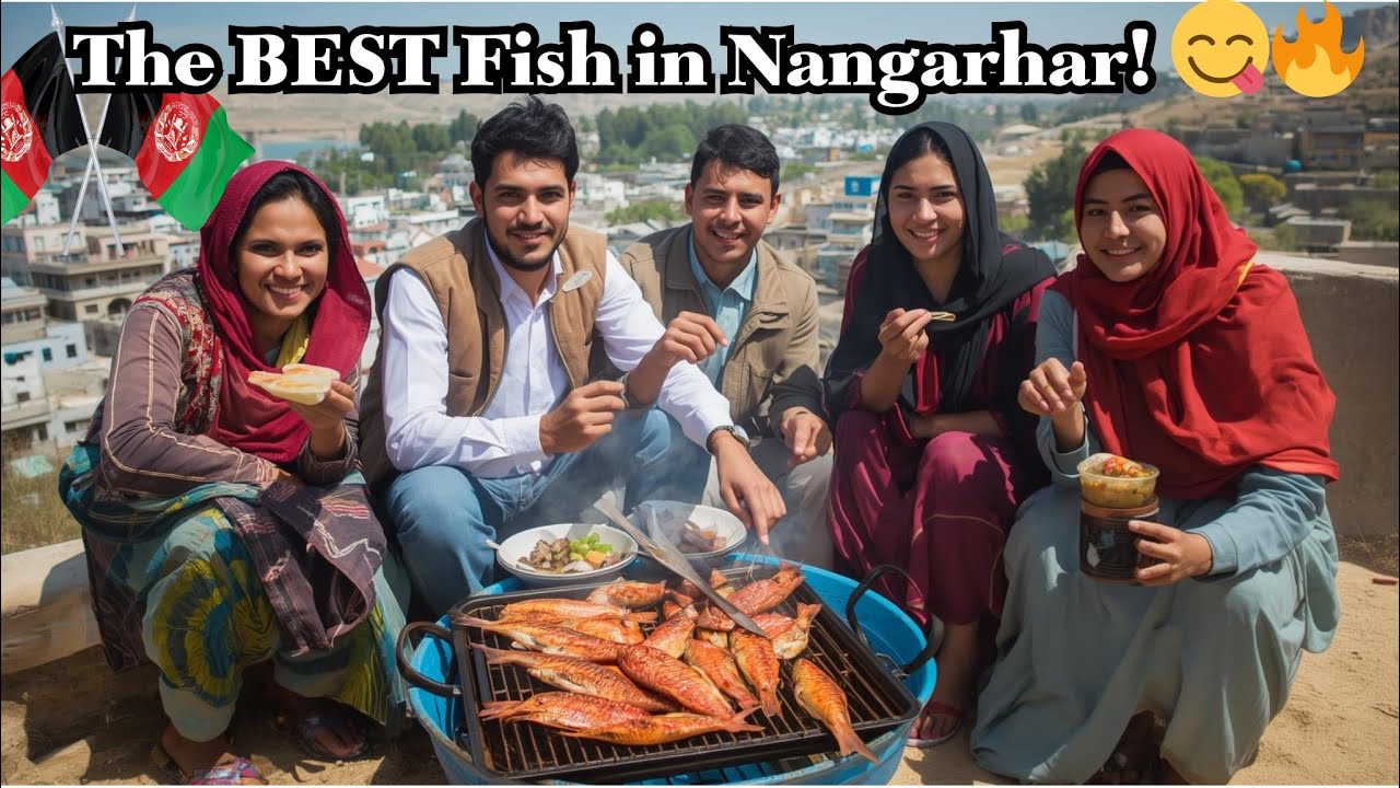 Tasting Delicious Local Fish in Nangarhar | Afghan Street Food & City ...