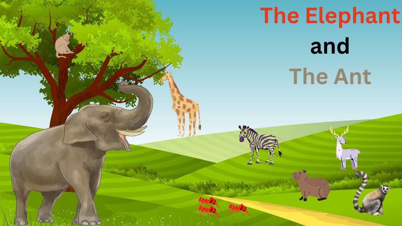 The elephant and The ant.......Maria tells you a story - YouTube