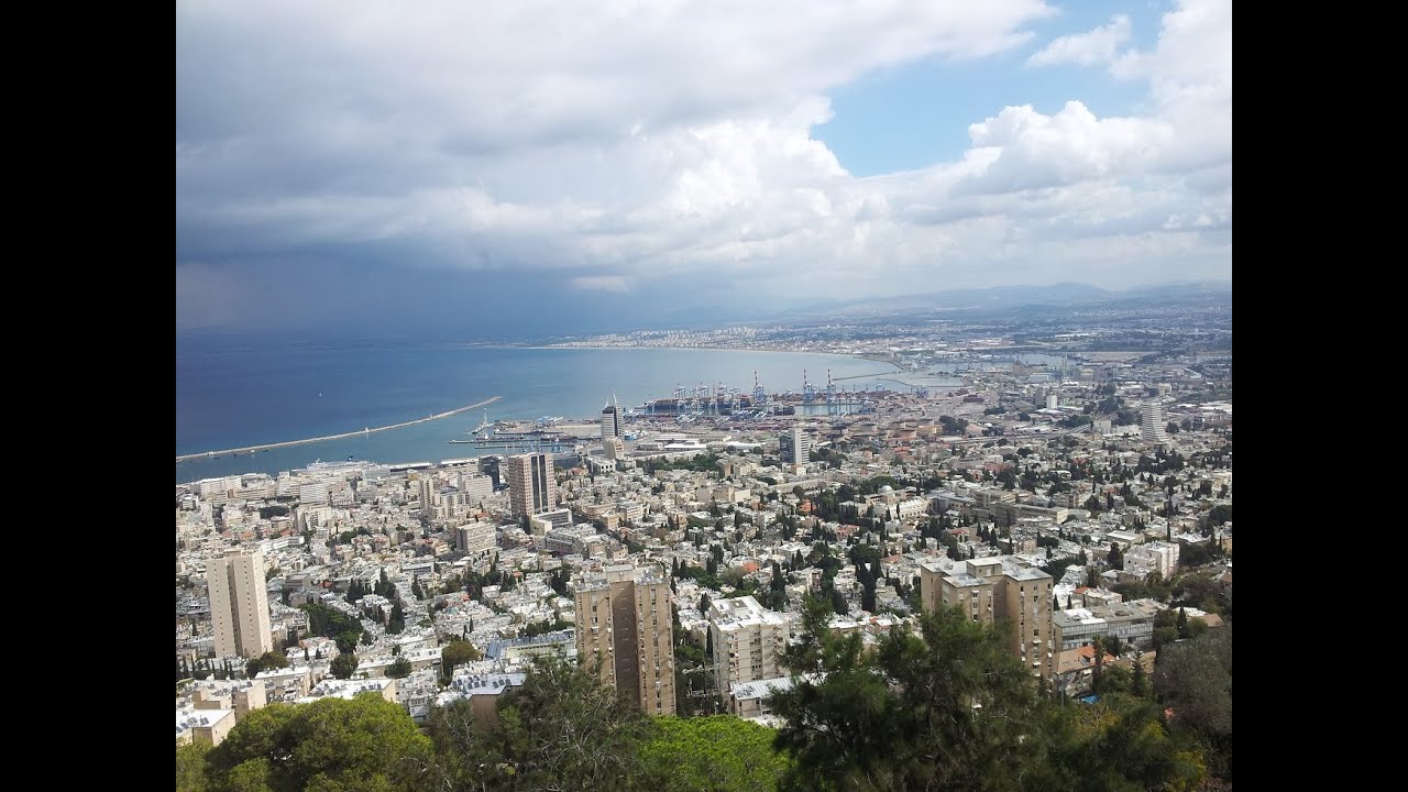 Winter comes to Haifa, Israel - YouTube