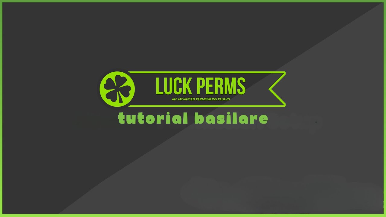 Come gestire RANK, UTENTI e PERMESSI CON LUCKPERMS - LUCKPERMS e LPC - Minecraft Plugin Tutorial ...