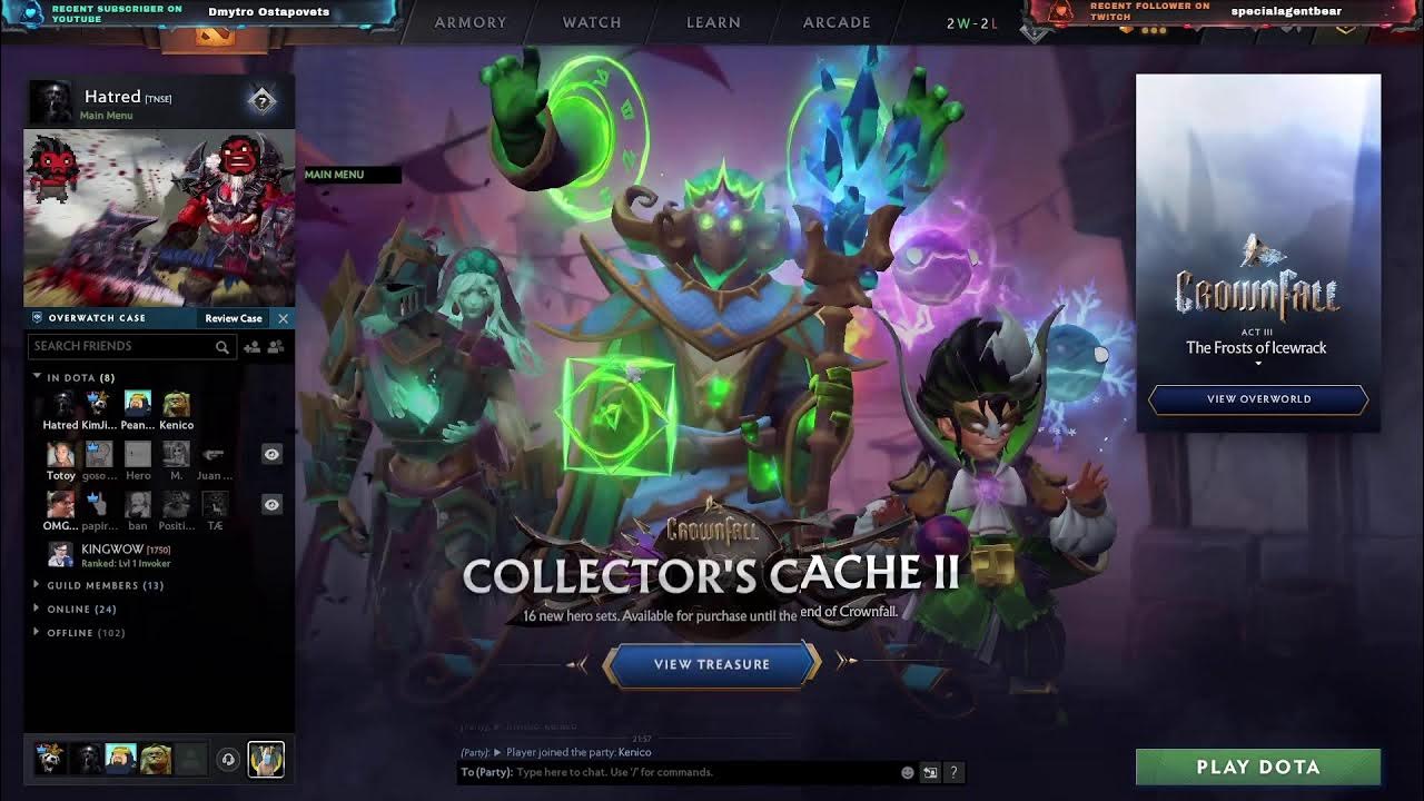 Dota and maybe gw2. Stream #599 - YouTube