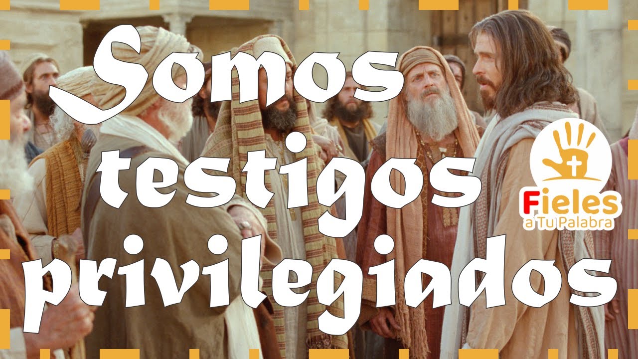 "Somos testigos privilegiados" - Jueves 17 de Octubre - Fieles a Tu ...