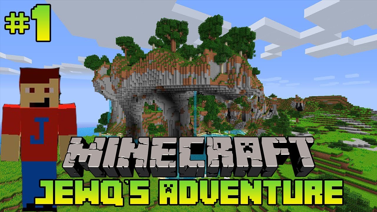 "Gerald the Spider" - Jewq's Minecraft Adventure! Series #1 - YouTube