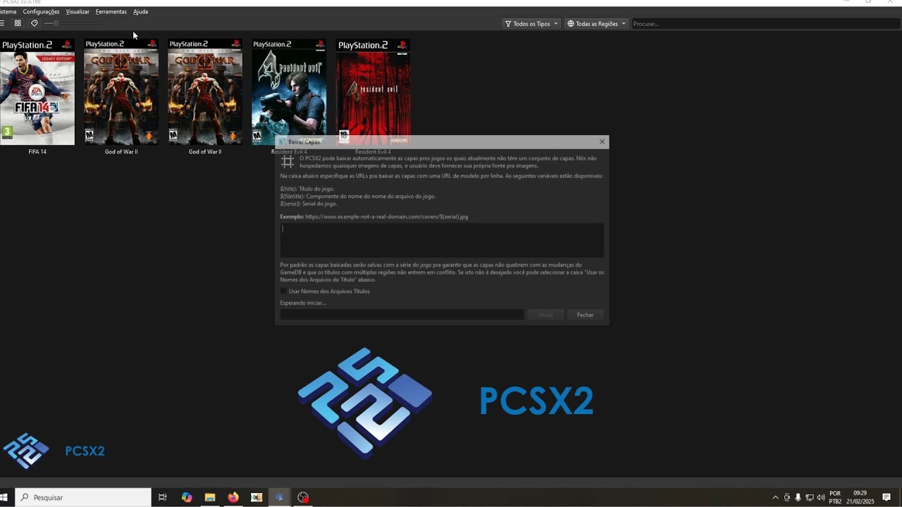 PCSX2: Como Baixar capas de Forma automática nos jogos De PS2 - YouTube