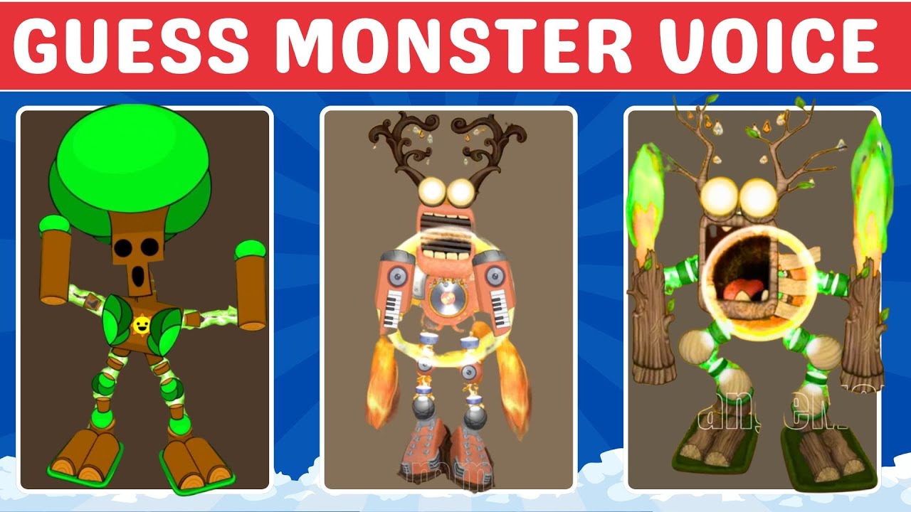 Guess The Monster's Voice | My Singing Monsters: Sprunki Mr. Tree ...