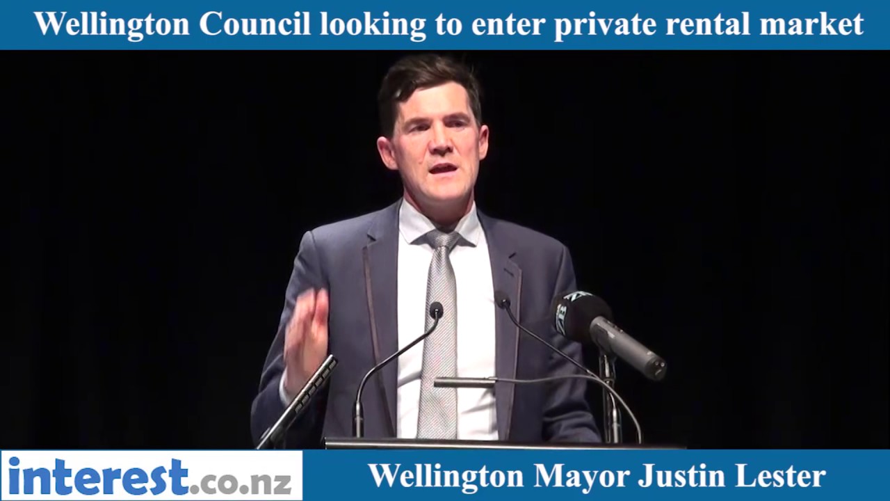 Justin Lester on Wellington Housing - YouTube