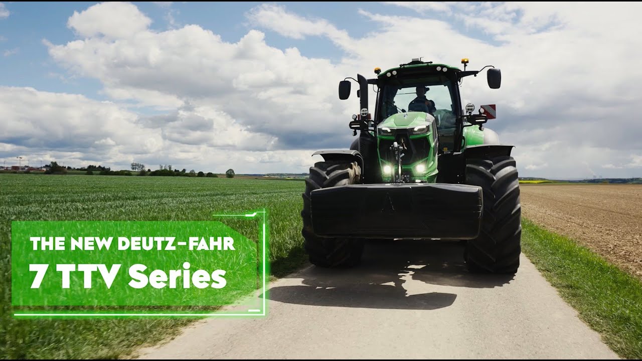 DEUTZ-FAHR 7 TTV Series - Walkaround - YouTube