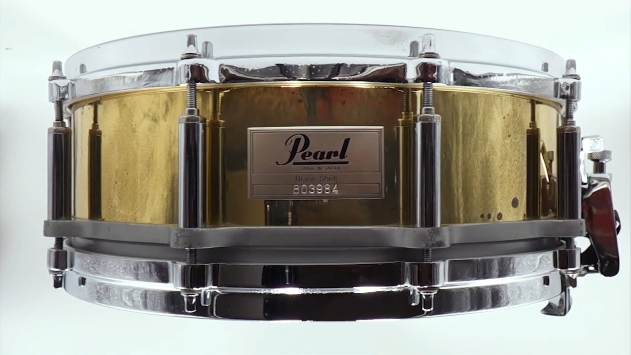 Pearl Free Floating Brass Shell B-9114 14x5 - YouTube