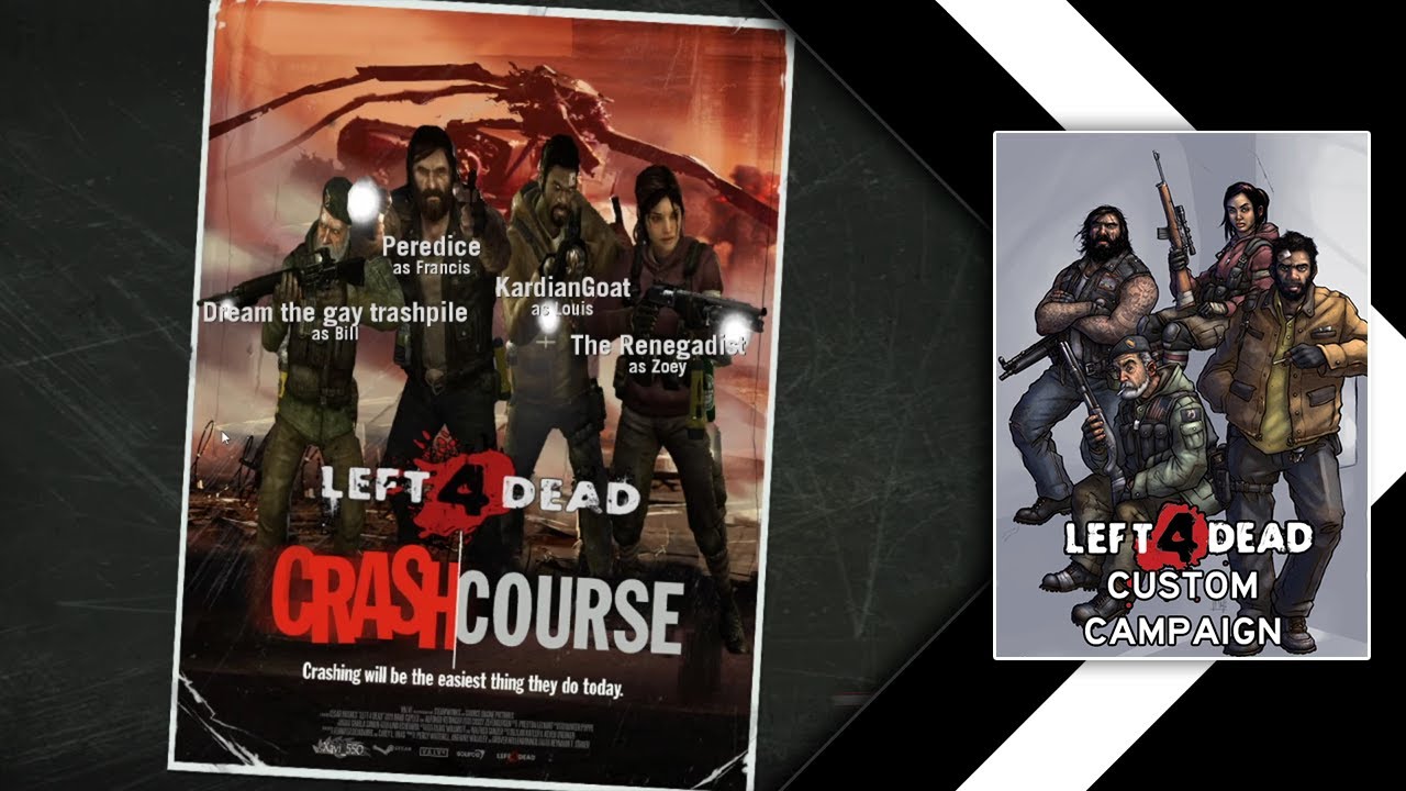 Left 4 Dead - Custom Campaign [Crash Course DayTime] (Official Stream ...
