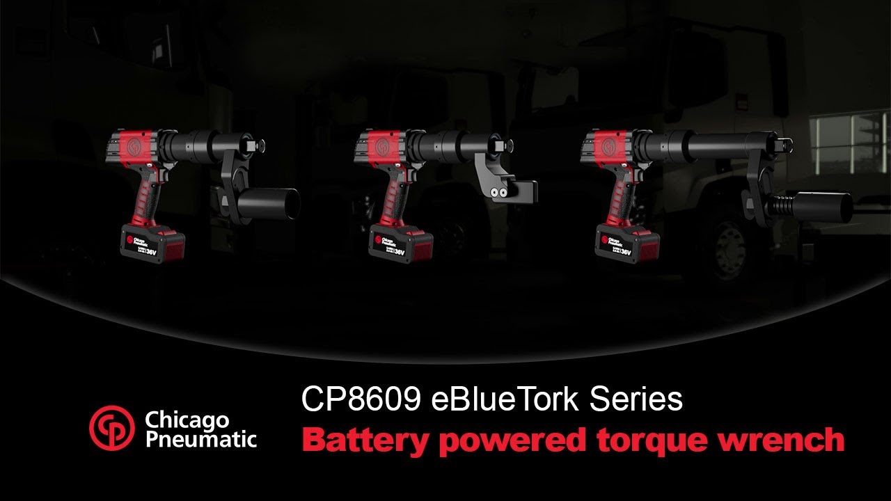 CP8609 eBlueTork series – Battery powered torque wrench for heavy truck ...