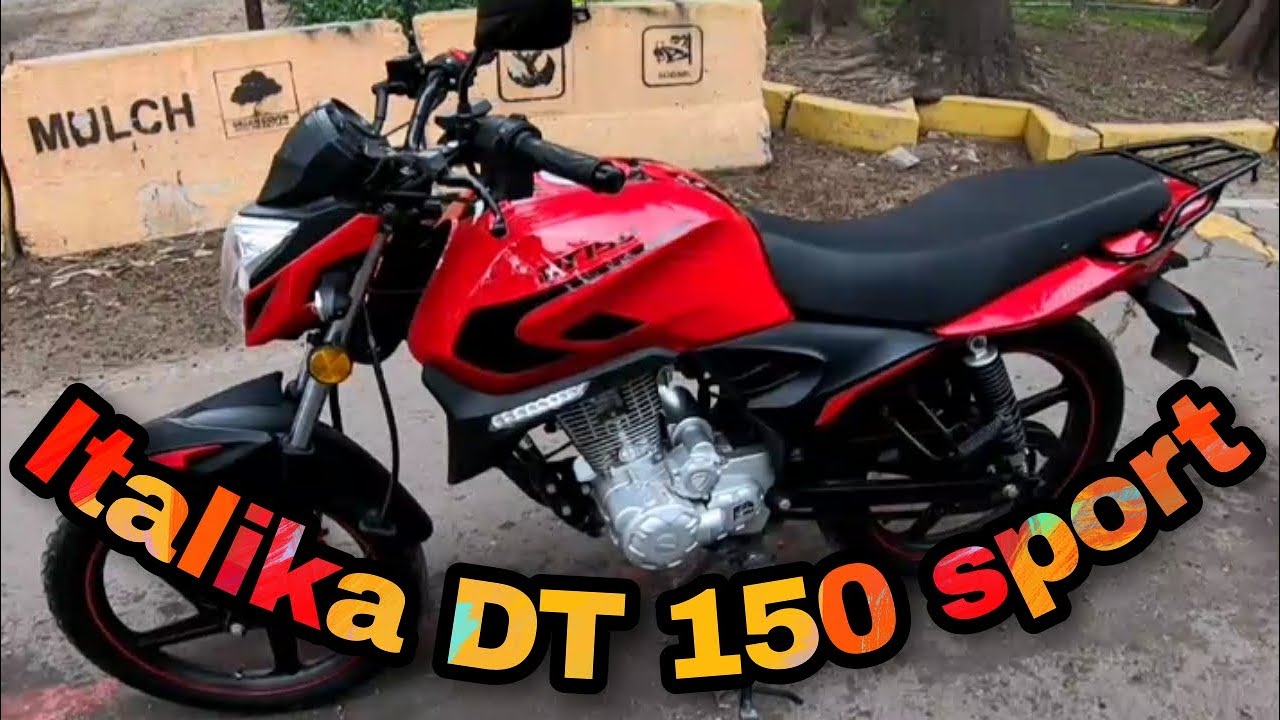 Review italika DT150 SPORT - YouTube