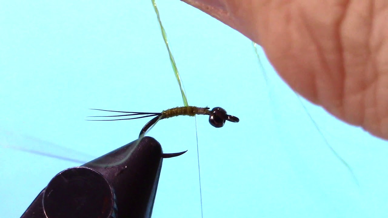 Straggle String Baetis Nymph Fly Tying Video - YouTube