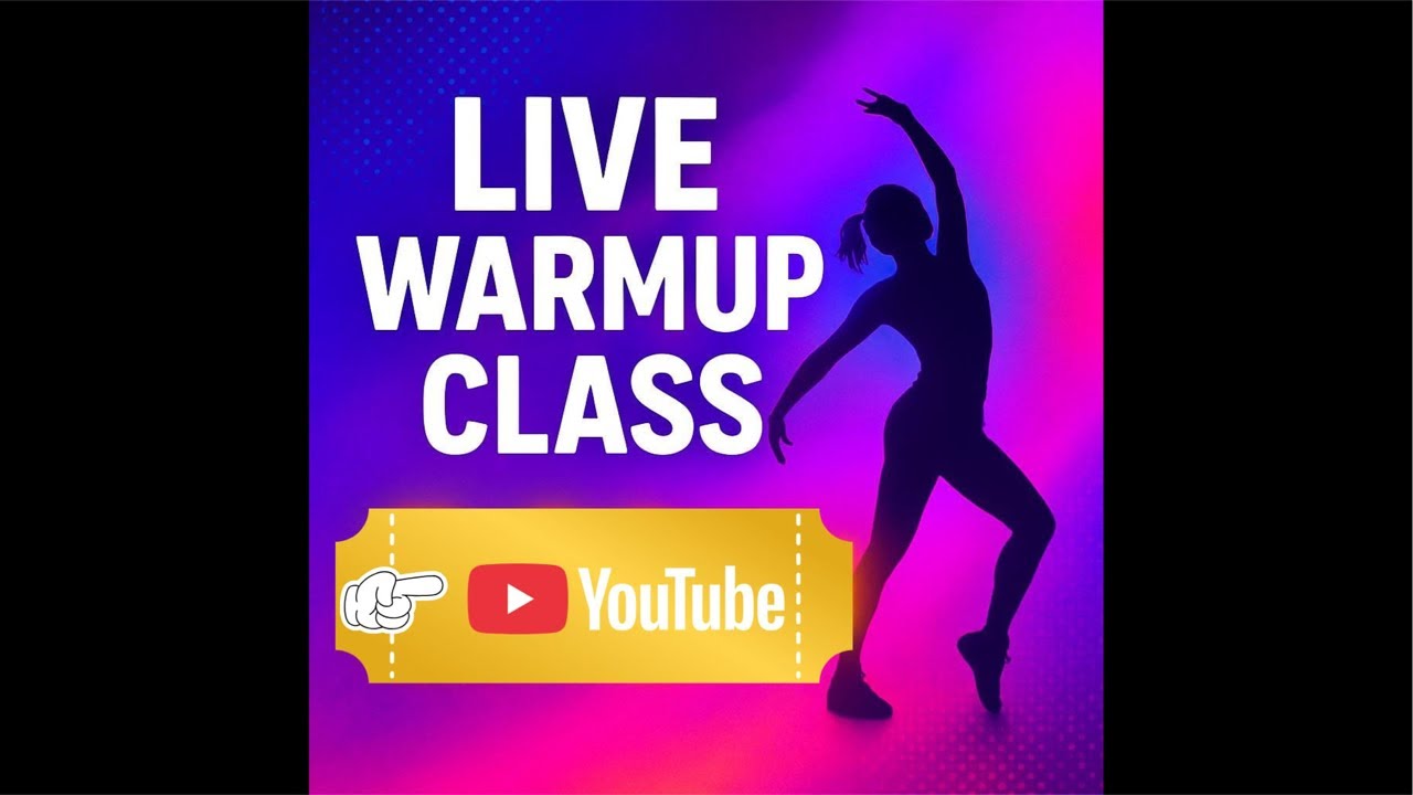 🔥 LIVE Warmup Class | Dance Energy Boost | RHS Dance Studio #workout # ...