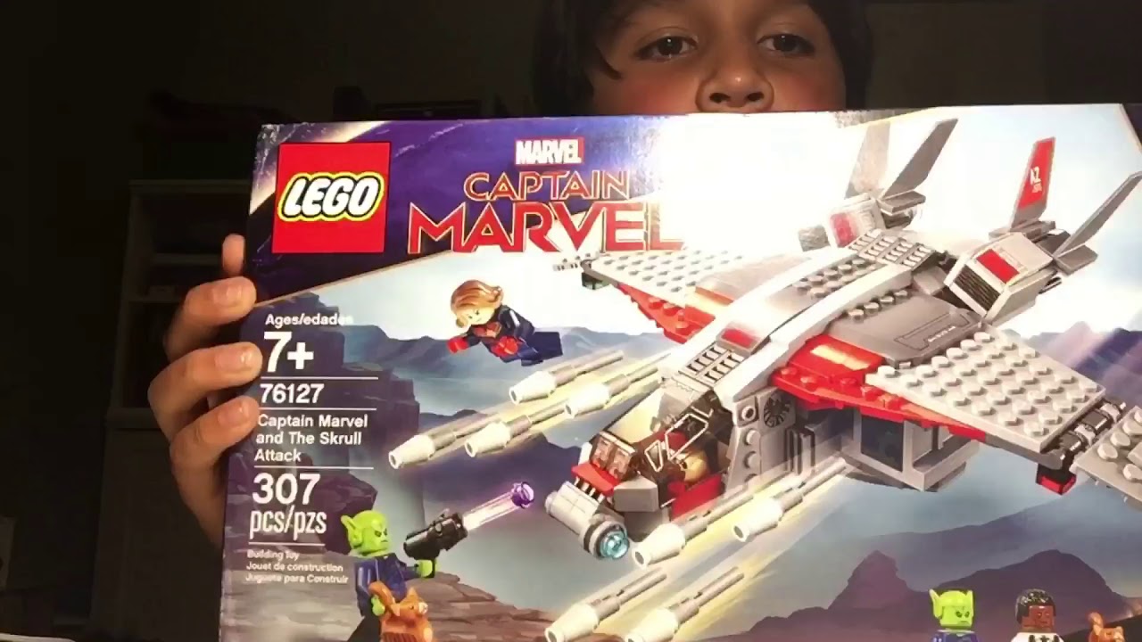 I built a captain Marvel LEGO set - YouTube