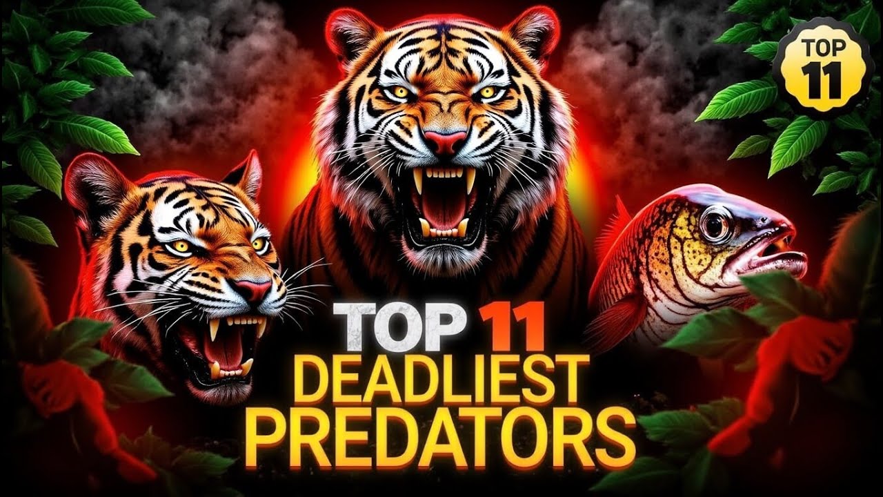 Top 11 Deadliest Predators You Would Never Expect - YouTube