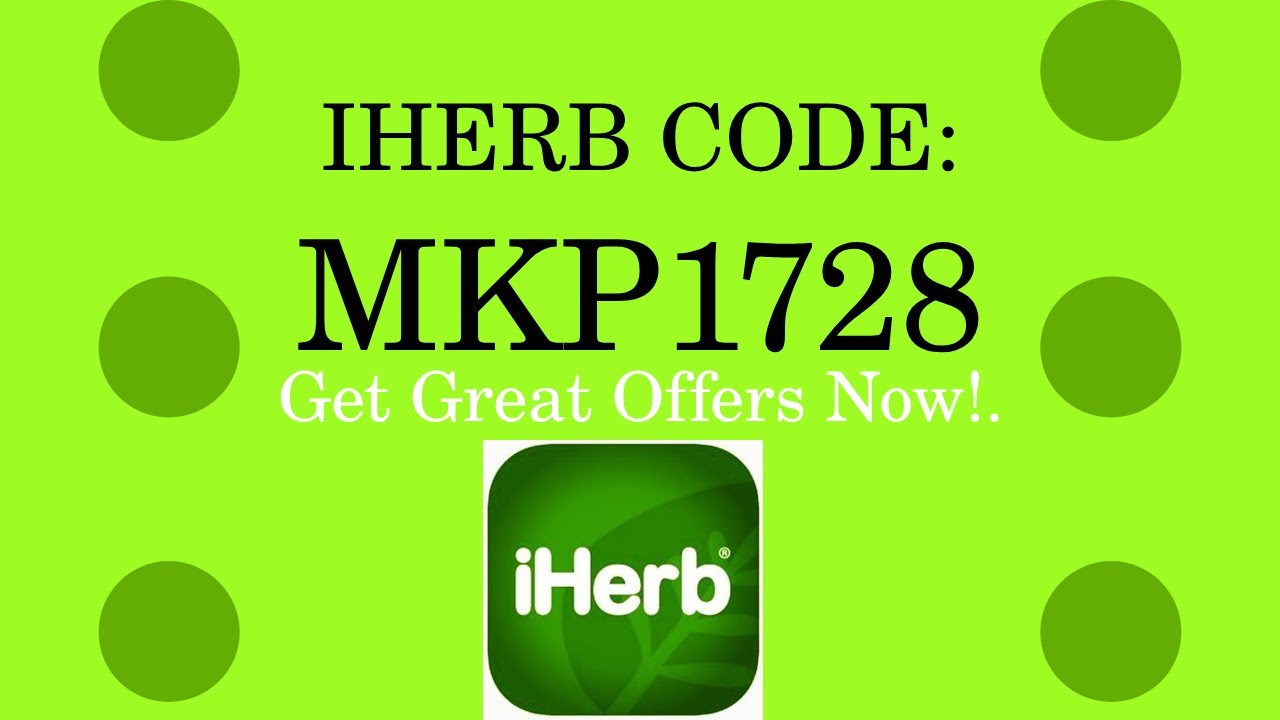 Get Iherb 15% offer Exclusive coupon: MKP1728 - YouTube