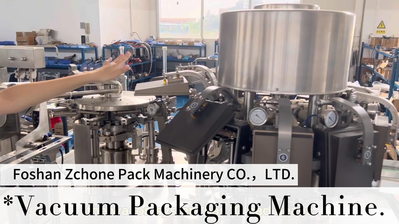 Rotary Vacuum Packaging Machine 304 Stainless Steel Large Food Vacuum ...