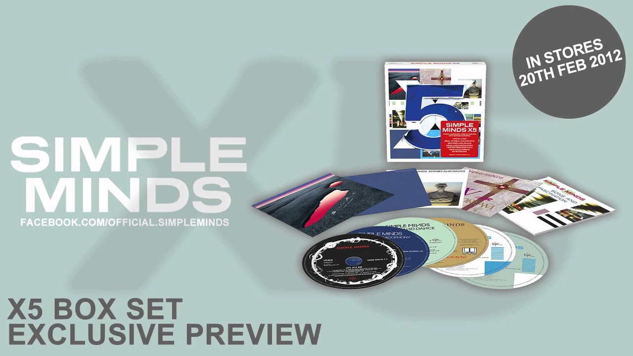 Simple Minds - Special View - Exclusive X5 Box Set Preview! - YouTube