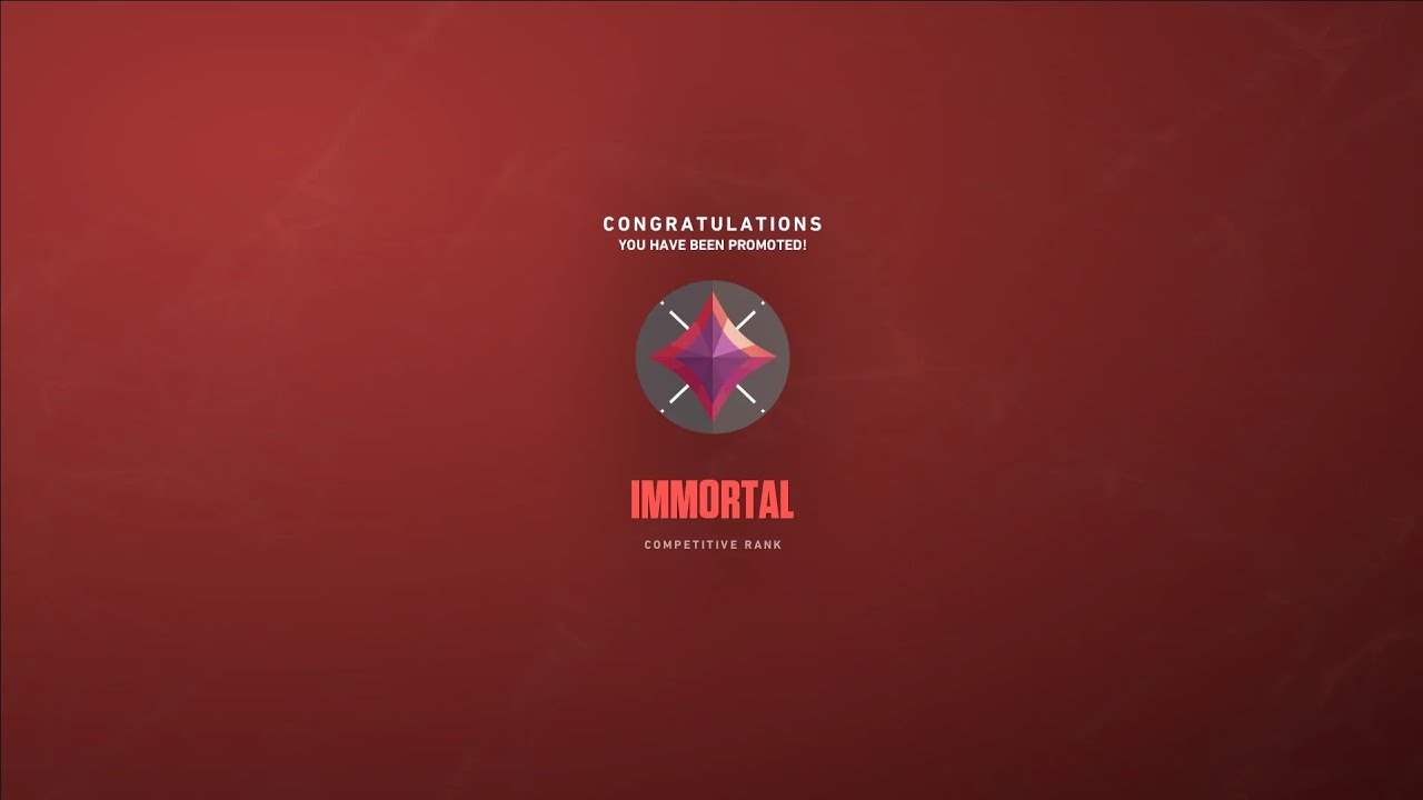 you have been promoted to immortal for the first time - YouTube