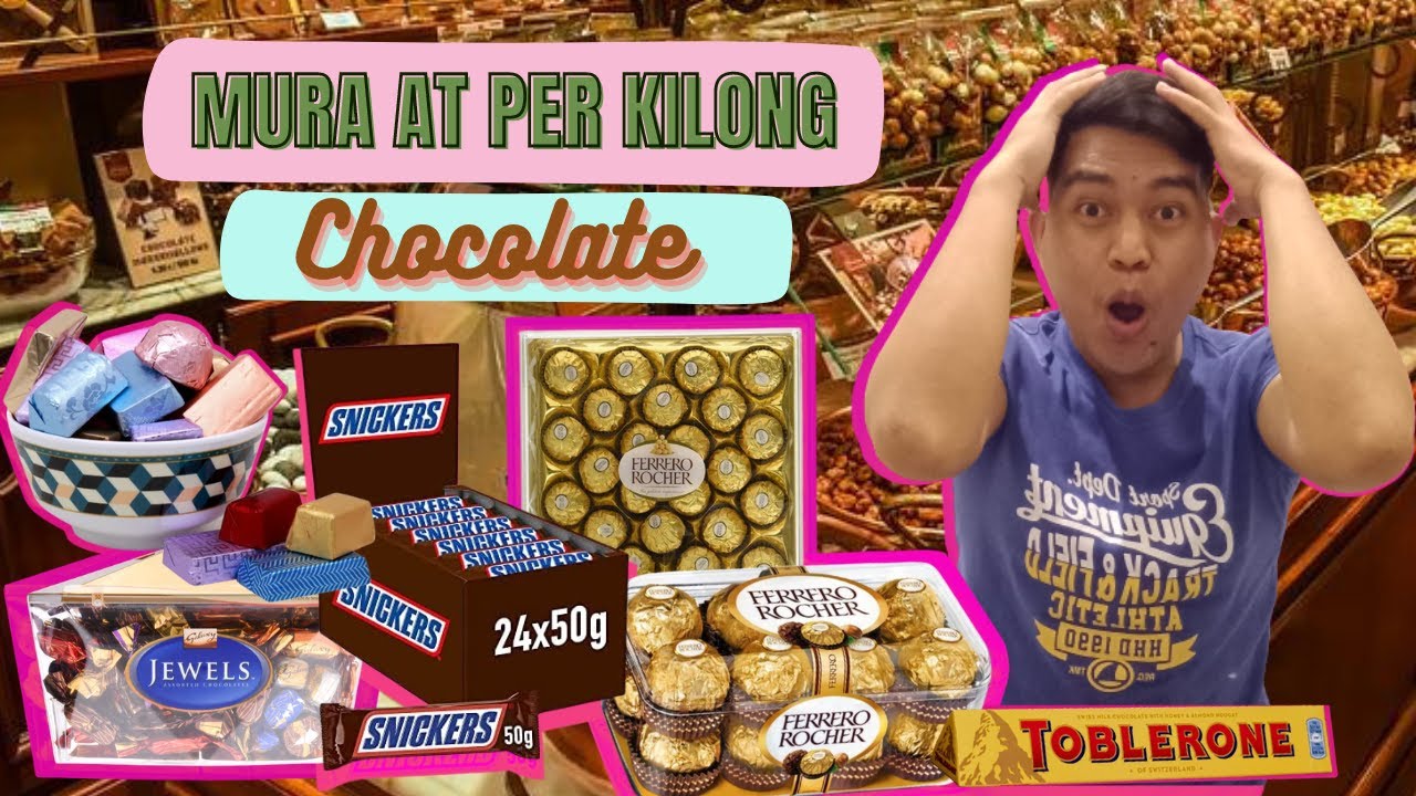 Chocolate na Bagsak Presyo at Per Kilo|D'oragons TV - YouTube