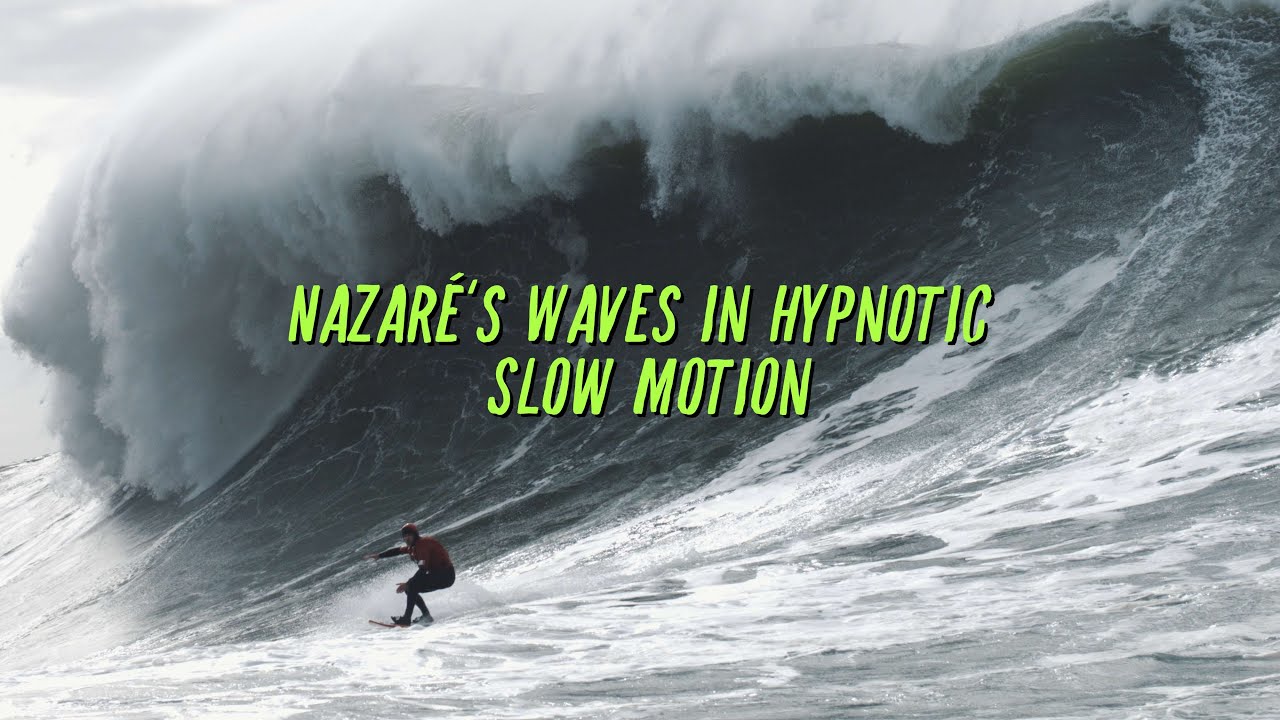 Nazaré's Waves in Breathtaking 5K Detail Like Never Seen Before - YouTube