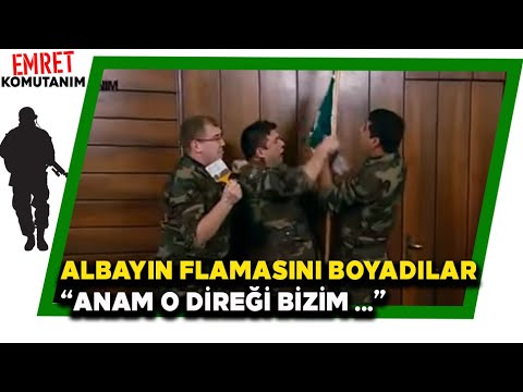 ALBAYIN FLAMASINI BOYALADILAR! O DİREĞİ BİZİM ... | Emret Komutanım 65. Bölüm