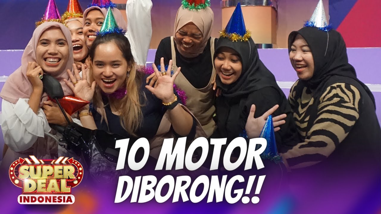 SELAMAT!! 10 MOTOR Berhasil Dibawa Pulang Cucu dan Teman-Temannya ...