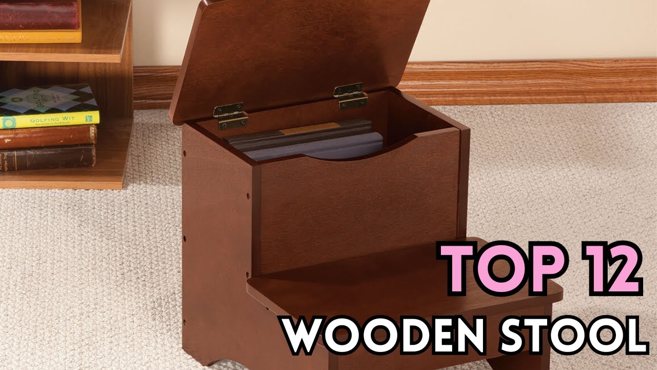 13 Best Wooden Stool with Storage with Prices List 2024 - YouTube
