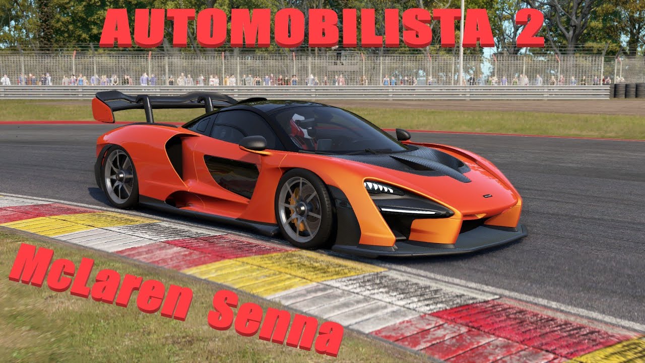 New McLaren Senna the active rear wing operation is pretty cool AMS2 ...