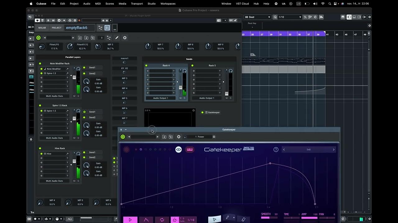 MulabPlugin 9, Bitwig XY Device emulation - YouTube