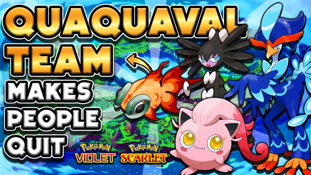 This QUAQUAVAL TEAM Makes People Cancel Battle! - Pokémon Scarlet ...