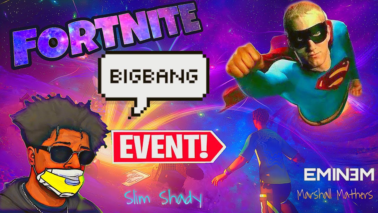 FORTNITE EMINEM BIG BANG EVENT RECAP - YouTube