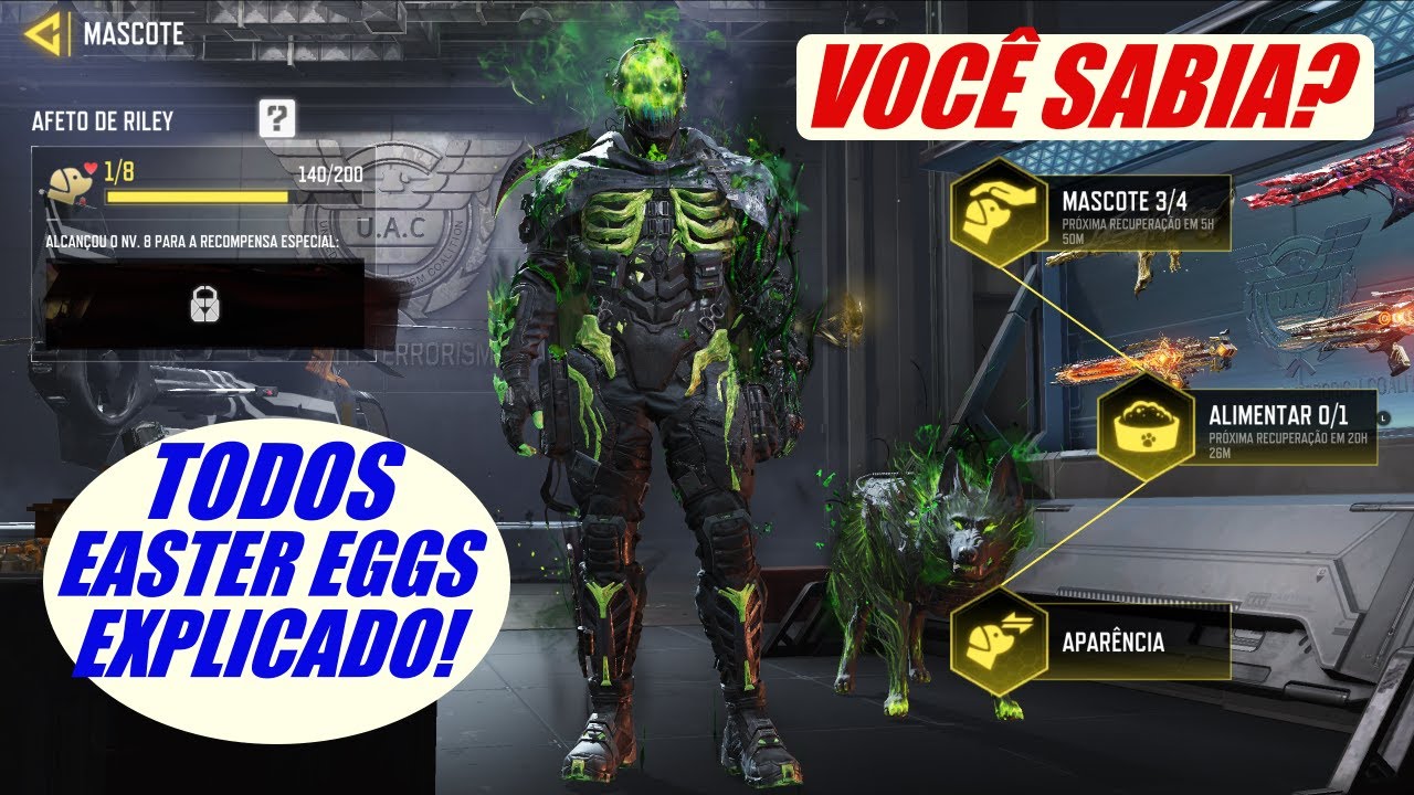 GHOST MÍTICO: TODOS EASTER EGGS EXPLICADO E SOBRE AS CARTAS MÍTICAS! # ...