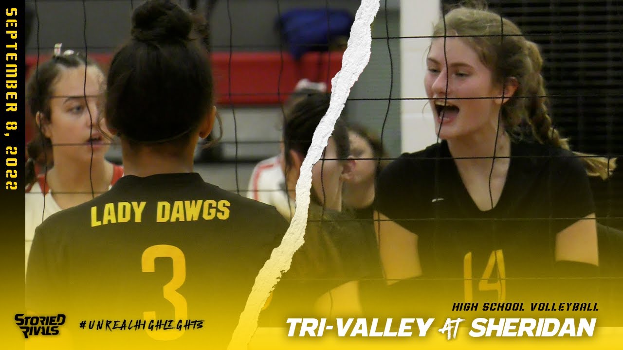Lady Dawgs Battle Sheridan In MVL Showdown 🏐 - YouTube