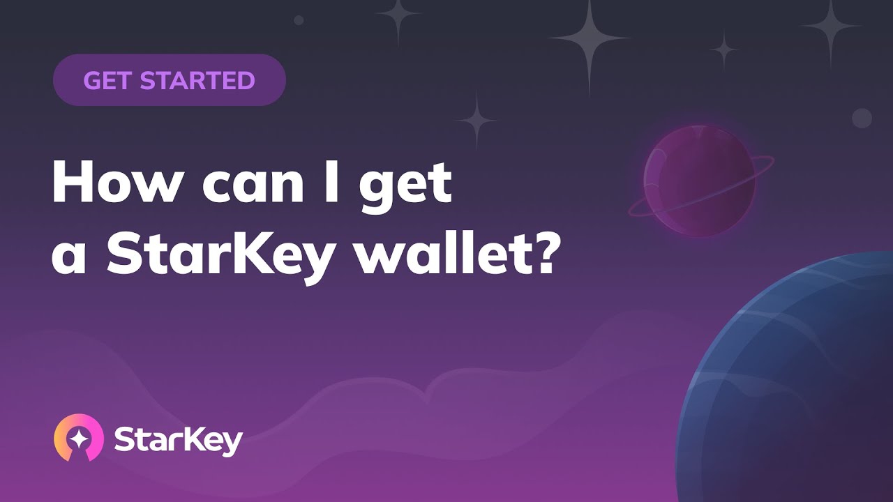 How to Make a Wallet on StarKey - YouTube