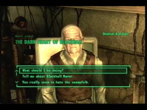 Fallout 3 Point Lookout part 27 Krivbeknih - YouTube