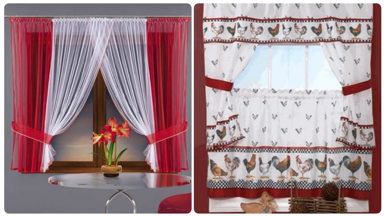 HOME DECOR MODERN KITCHEN CURTAIN DESIGNS 2023 || SHEER CURTAIN DESIGNS ...