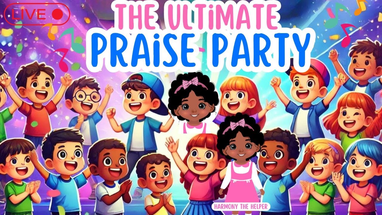 Live: 🔥 Kids Praise Party! | High-Energy Praise , Worship & Dance Songs ...