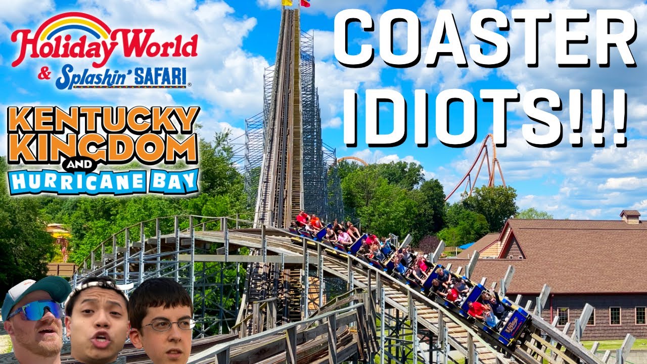 Coaster Idiots Go to Holiday World & Kentucky Kingdom!! (June 2021 ...