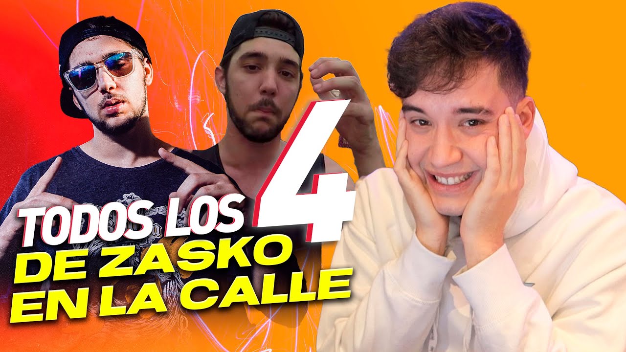 EL ZASKO CALLEJERO ES DE 4 TRAS 4. 🤯ZASKO MODO DIOS DE LA MÉTRICA (con ...